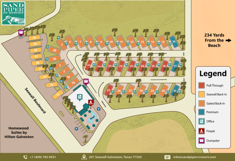 Maps – Sandpiper RV Resort
